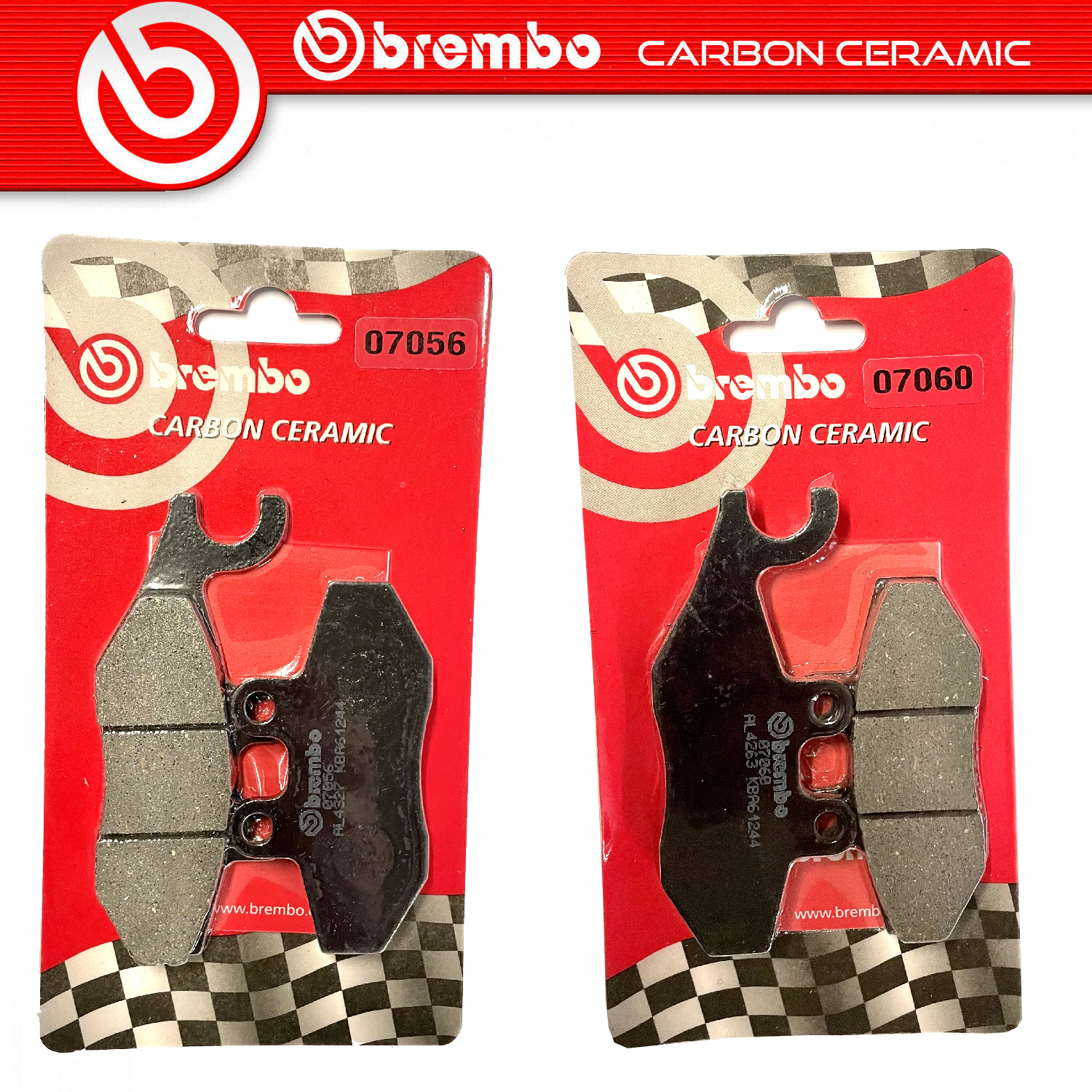 Brembo carbon ceramic front brake pad kit PIAGGIO X-EVO 400 ie 2008 ...